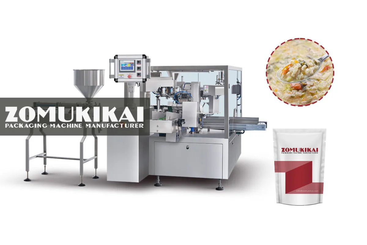 Porridge packaging machine | ZOMUKIKAI Solutions