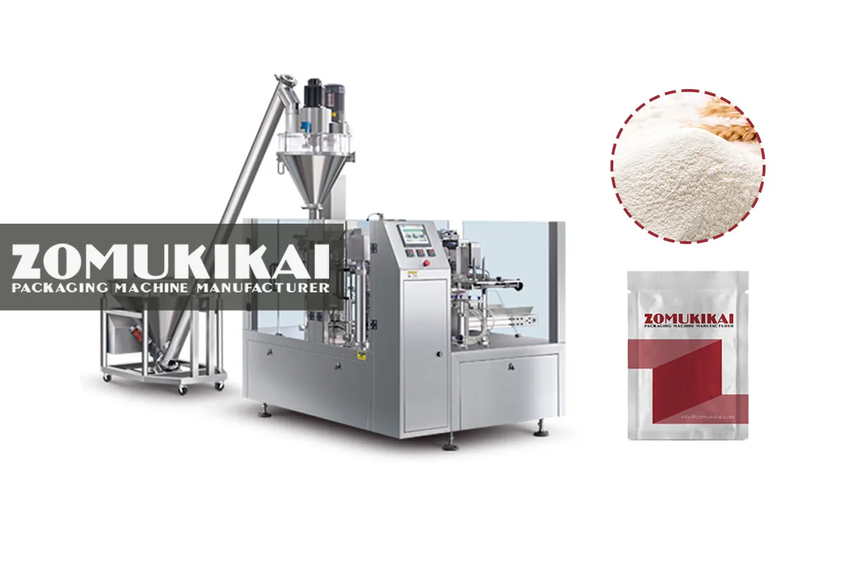 Powder packing machine | ZOMUKIKAI Solutions