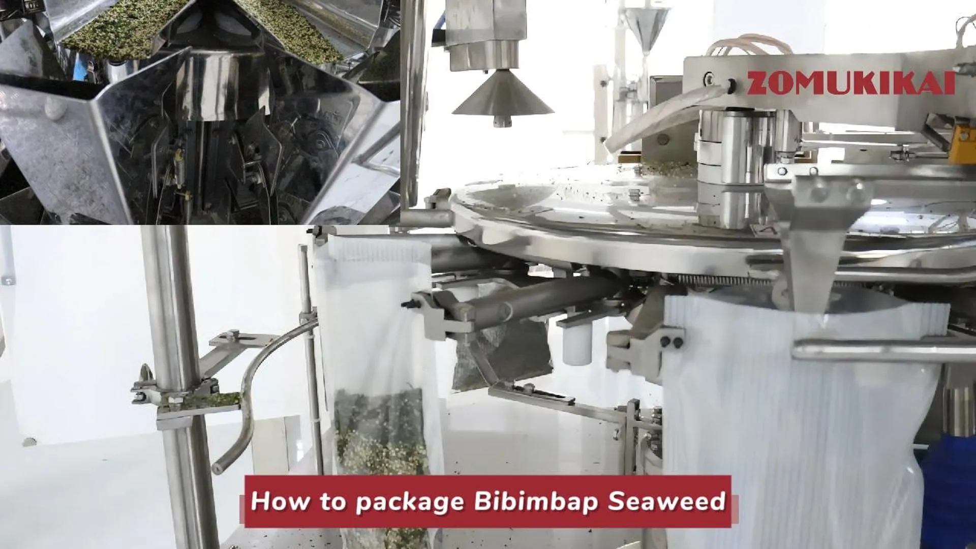 How to package seaweed crumbs | ZOMUKIKAI Manufacturer
