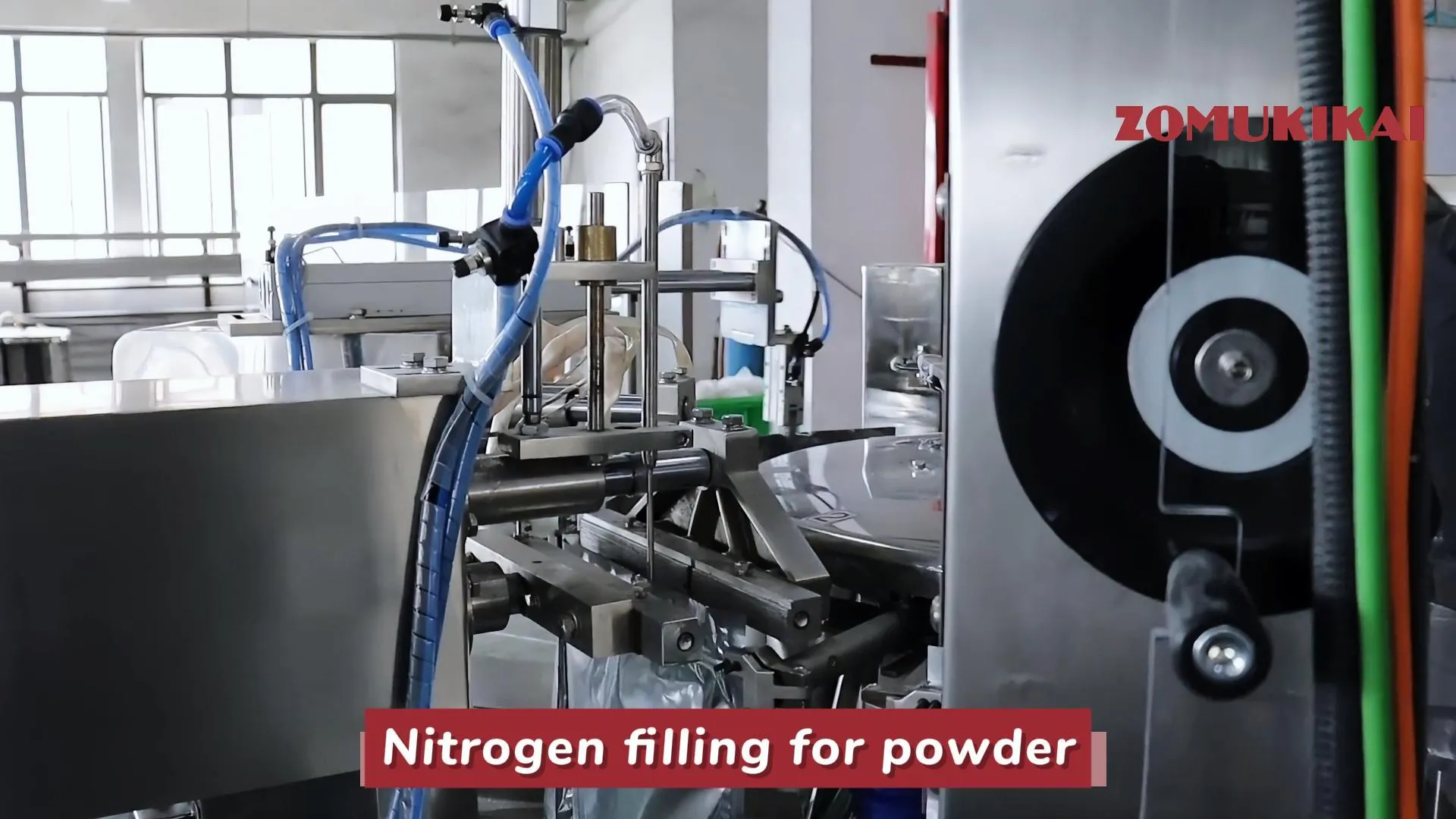 Nitrogen filling for powder | ZOMUKIKAI Manufacturer