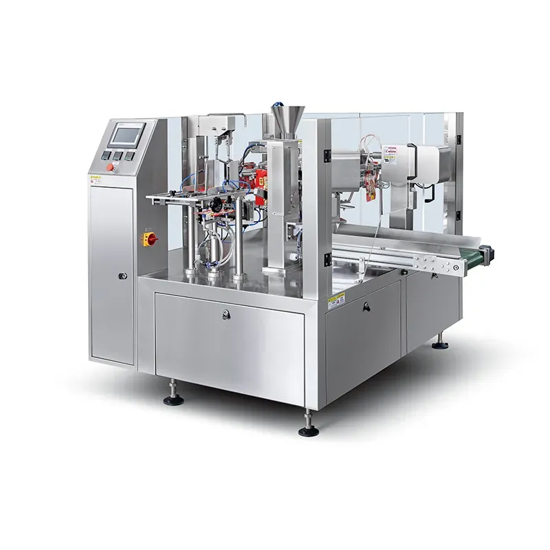 เครื่องบรรจุถุงสำเร็จรูปแบบโรตารี่ รุ่น ZP-8R260